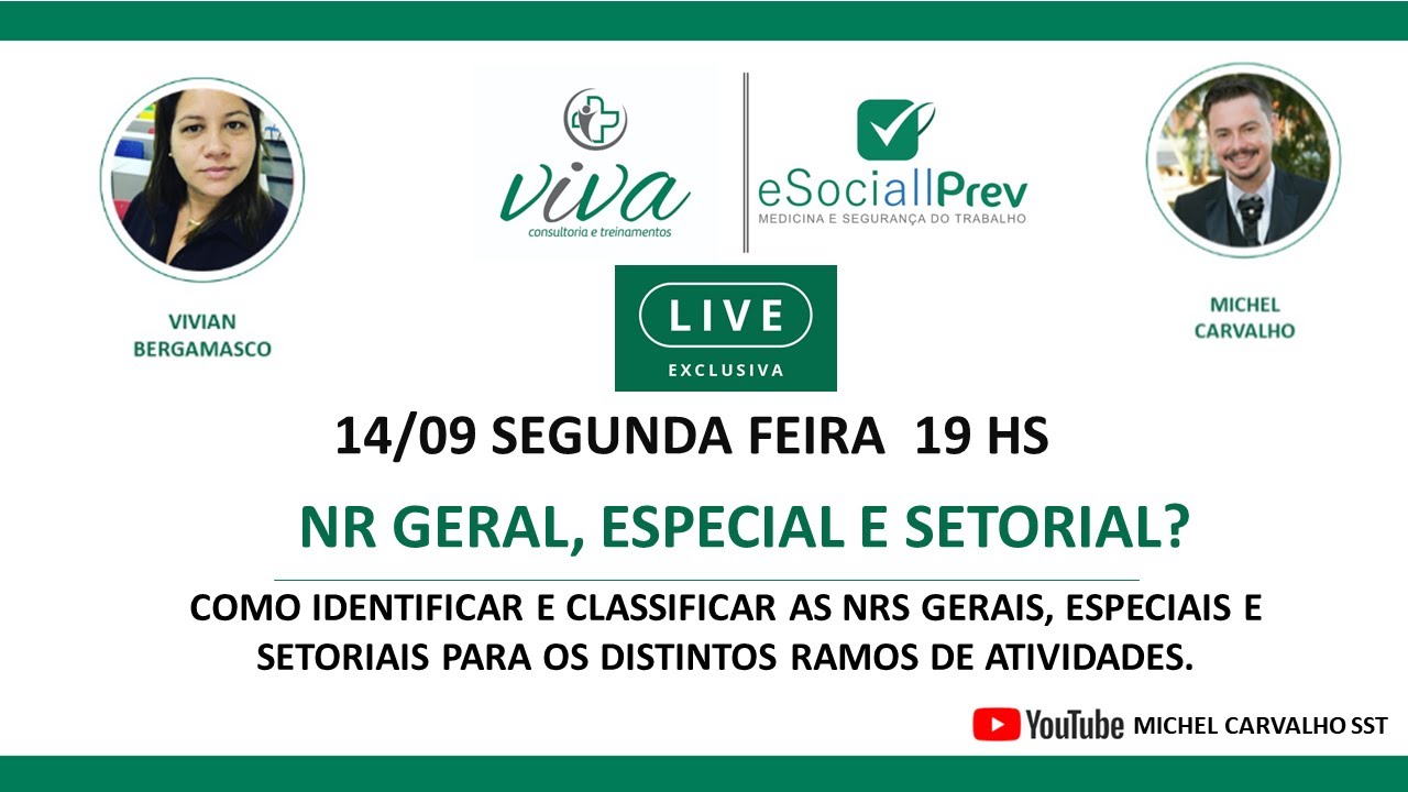 NR GERAL, ESPECIAL E SETORIAL? - YouTube