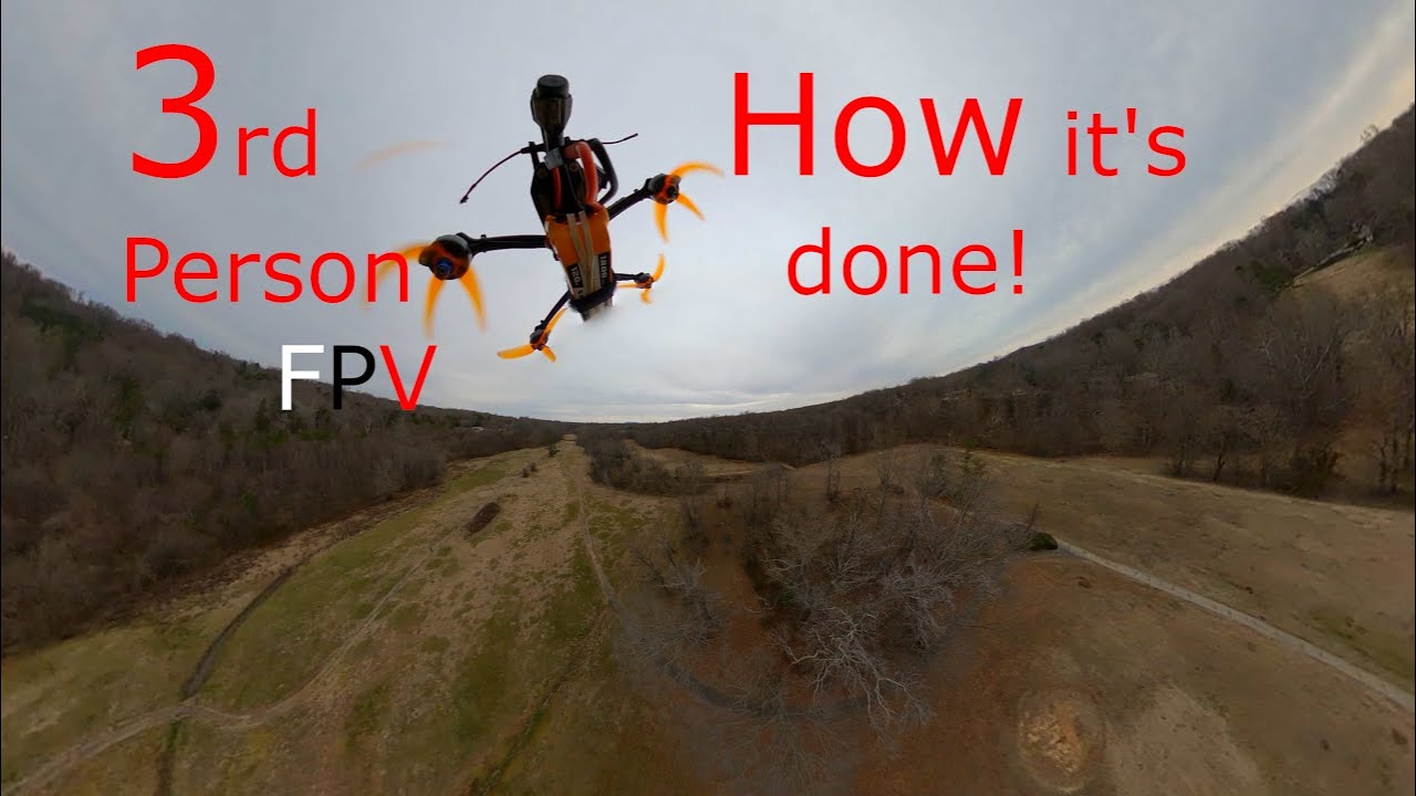How to create 3rd person view with an FPV Drone | Go Pro Max 360 - YouTube
