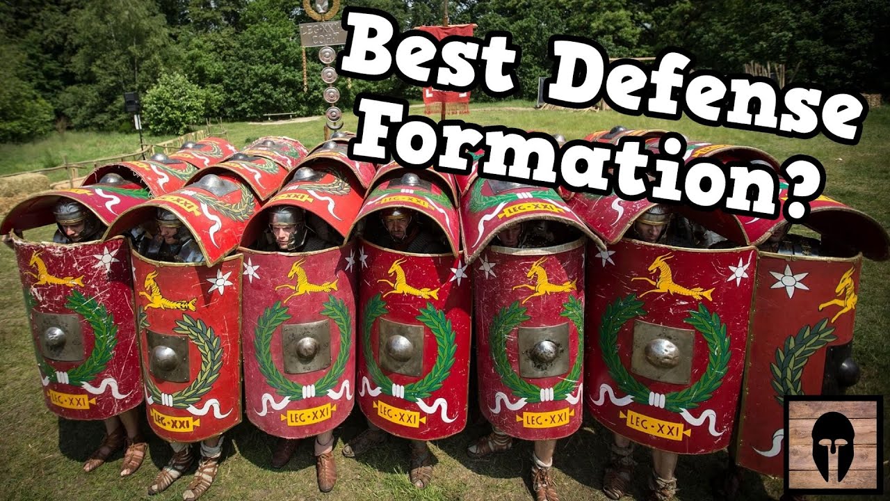 Roman Testudos Formation | Ancient Warfare - YouTube