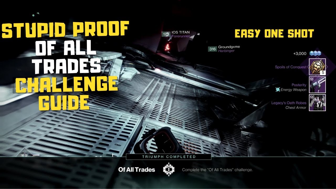 Of All Trades Challenge Guide - Deep Stone Crypt Destiny 2 - YouTube