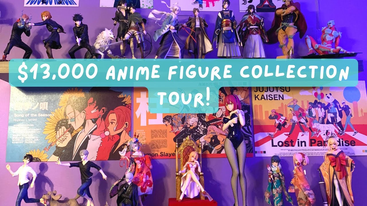 My $13,000 Anime Figure Collection | 1k Giveaway!! (CLOSED) - YouTube