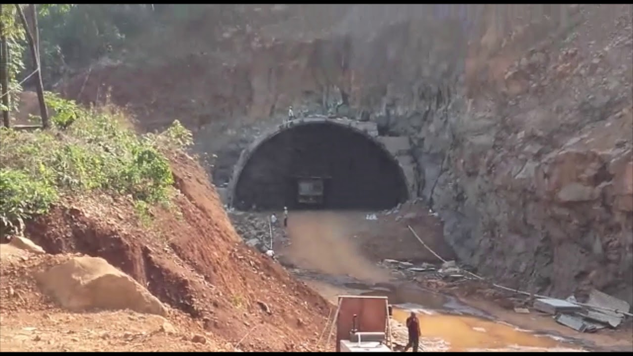 Mumbai Goa Highway Latest Video Update| Kashedi ghat tunnel| Poladpur ...