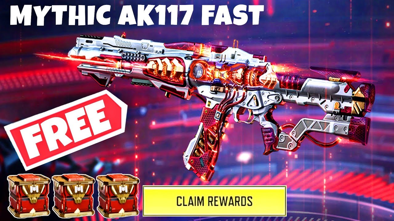 HOW TO UNLOCK MYTHIC AK117 LAVA REMIX FAST IN COD MOBILE SEASON 1 2025 | 2 FREE LEGENDARY SKINS ...