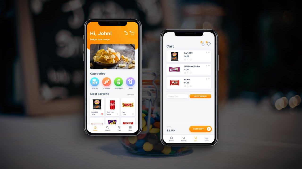 E Commerce App UI UX Prototype - YouTube