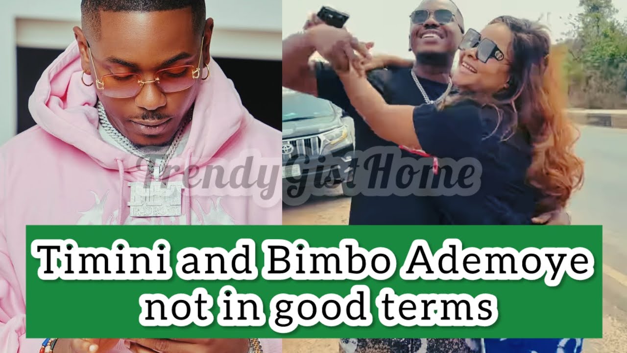 Another Prove that Bimbo Ademoye is not in good terms with Timini 😞 ...