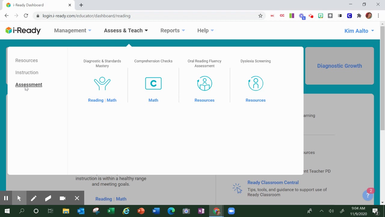 iReady: Reassigning the Diagnostic - YouTube