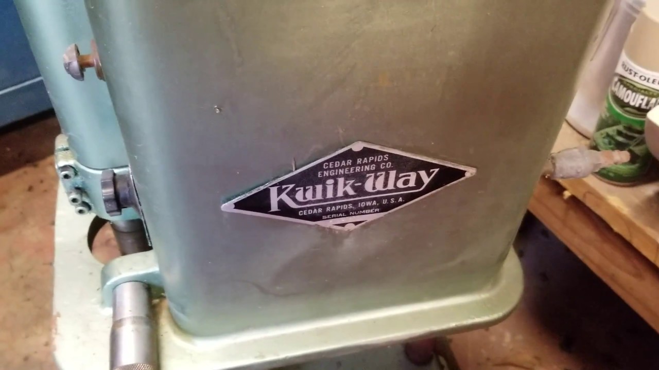 A Kwik Way boring bar I restored. - YouTube