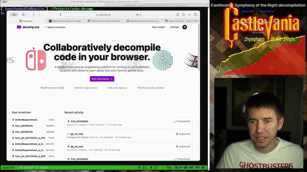 Decompiling Castlevania: Symphony of the Night - YouTube