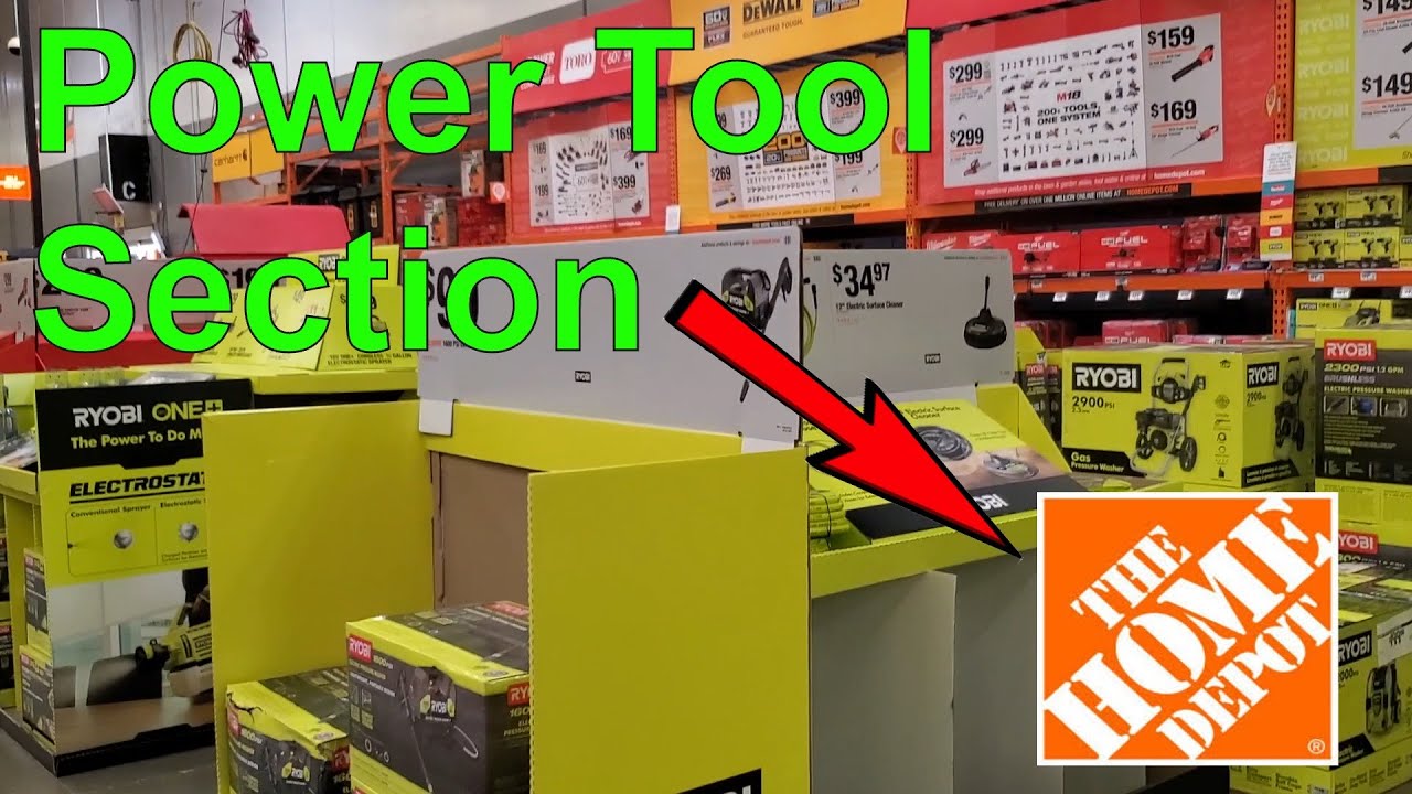 Power Tool Deals Shopping @ Home Depot - YouTube
