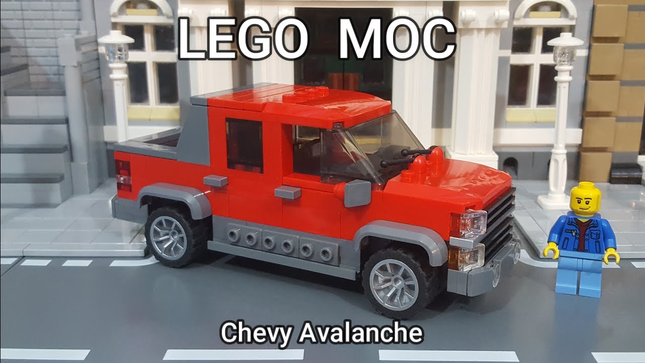 LEGO MOC Chevy Avalanche - YouTube