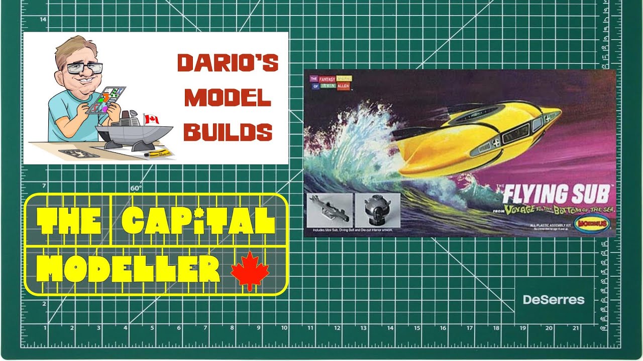 Model Build - The Flying Sub (Moebius) - YouTube