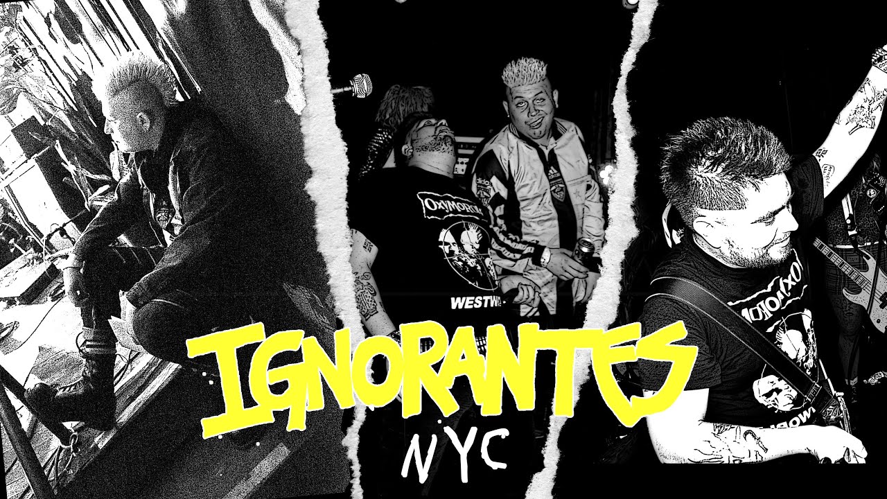 IGNORANTES -Tour This is Getting TupaTupathetic - New York - YouTube