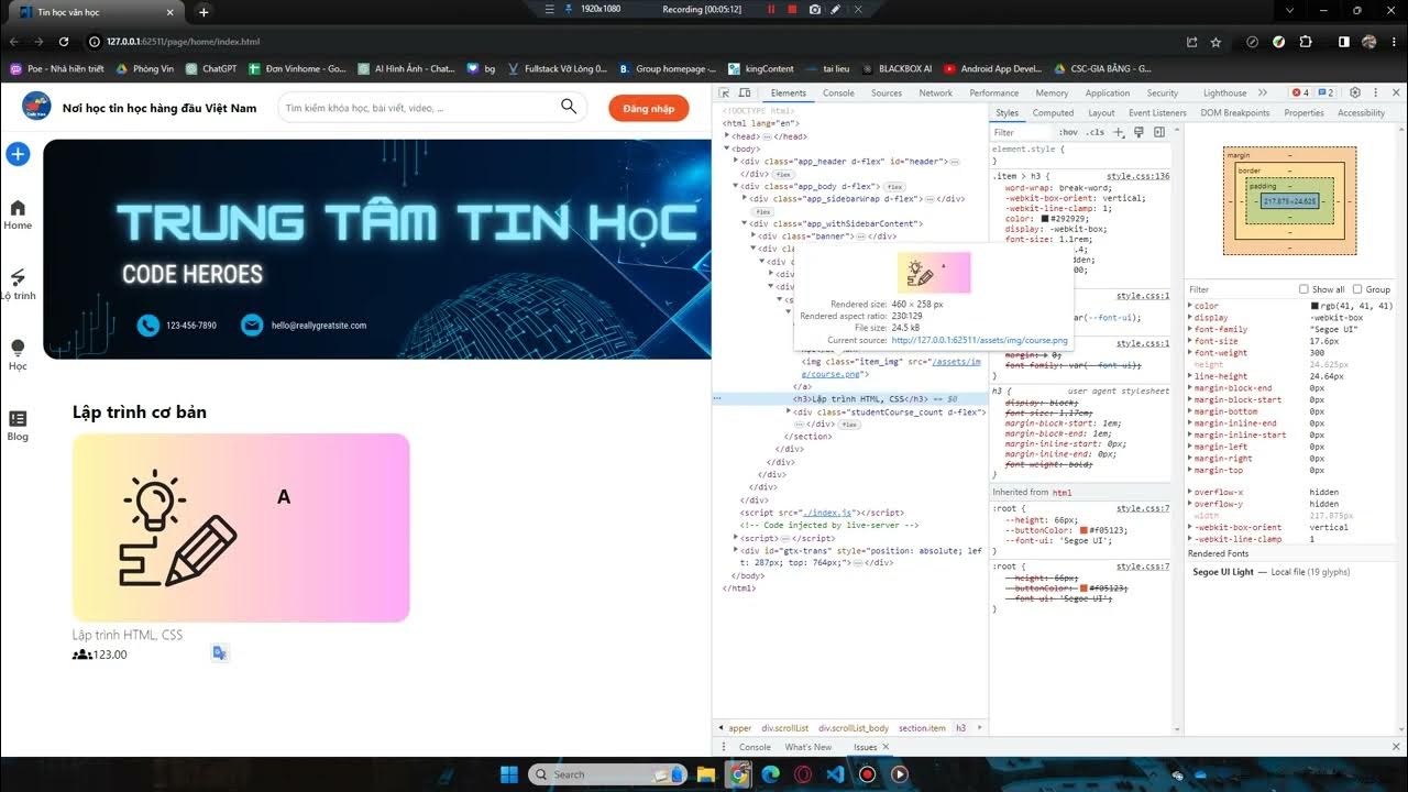 Thiết kế web - Sử dụng Javascript hiển thị dữ liệu ra màn hình - YouTube