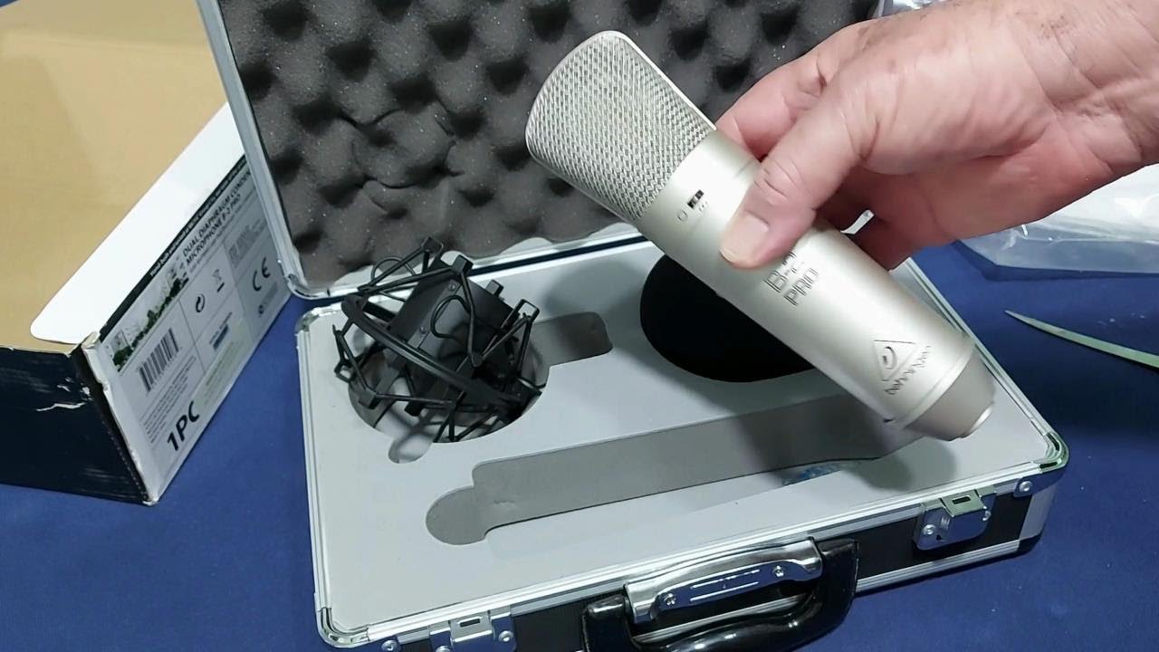 MICROFONE BEHRINGER B 2 PRO - YouTube