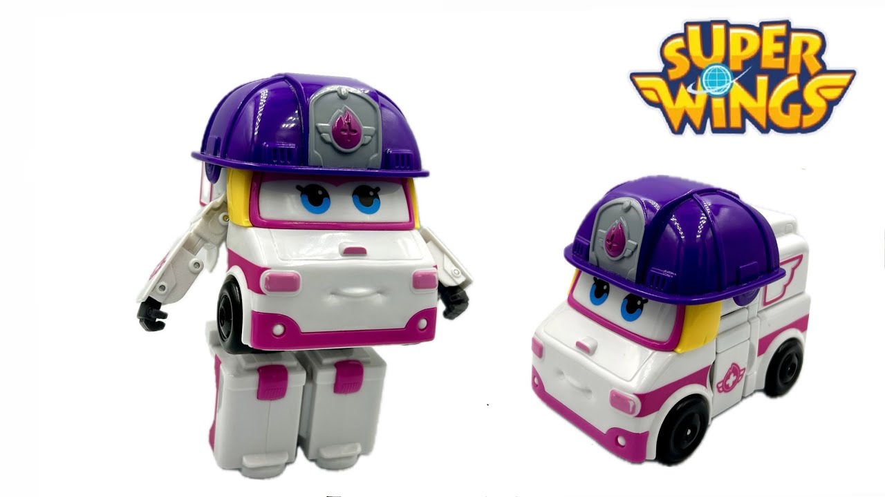Zoey | Super Wings Transformable Toy (조이) 출동! 슈퍼윙스l - YouTube