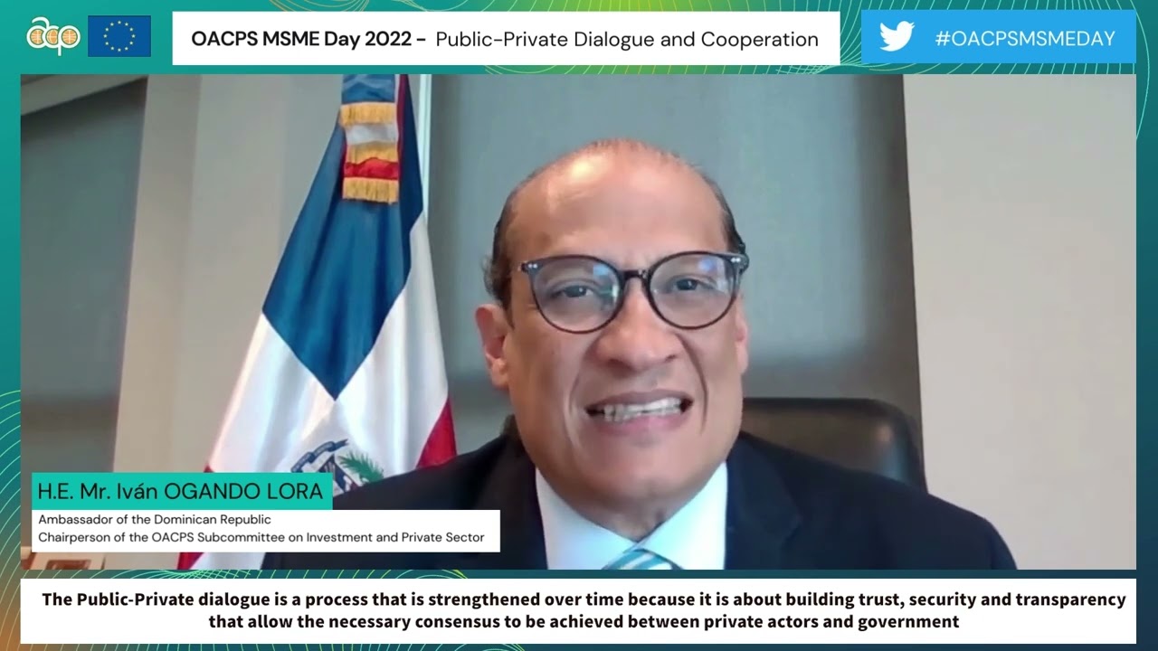 H.E. Mr. Iván OGANDO LORA Ambassador of the Dominican Republic - YouTube