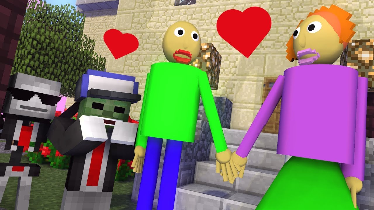 BALDI'S LOVE STORY - Minecraft Animation - MINECRAFT ANIMATION - YouTube