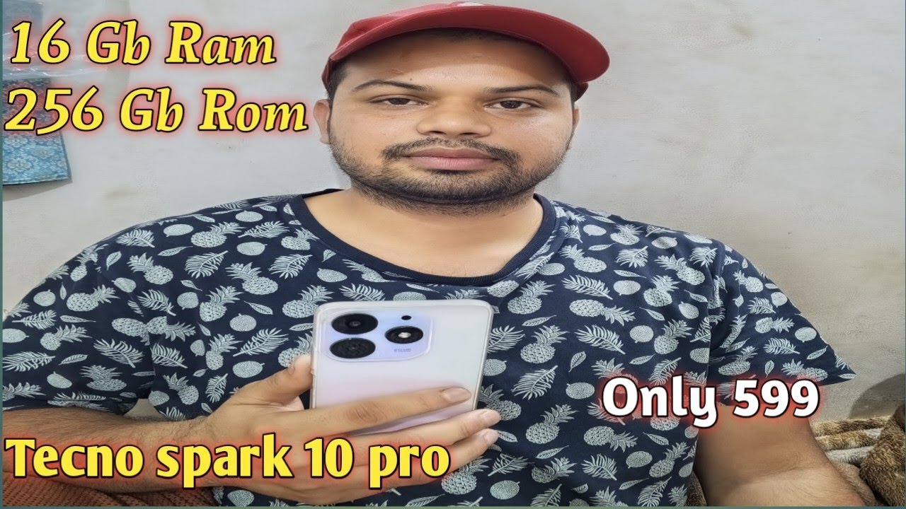 Tecno spark 10 Pro 16Gb Ram 256 Gb Rom Only 599 First impression from ...