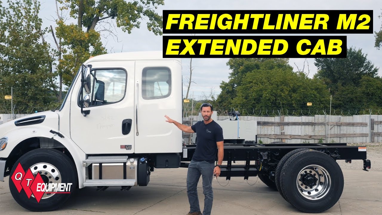 Extended Cab M2 Freightliner Service Truck - YouTube