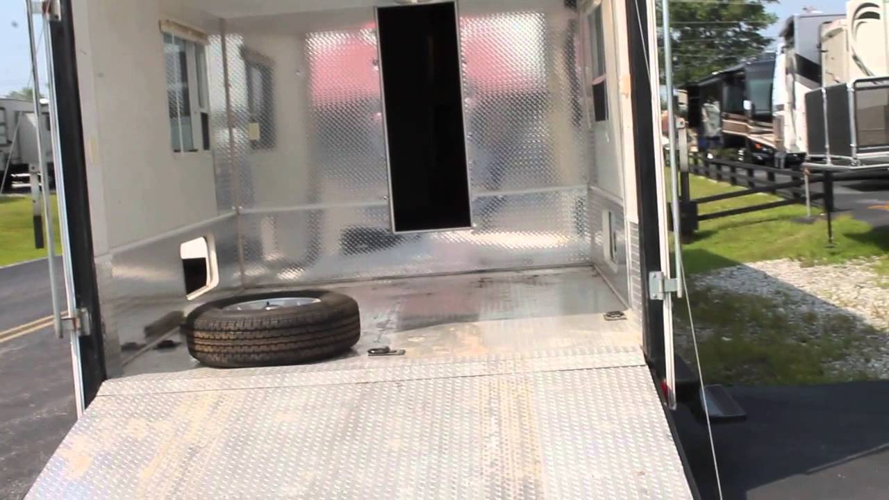 2004 Dutchmen Victory Lanes 355RV Fifth Wheel Toy Hauler Bunk Loft ...