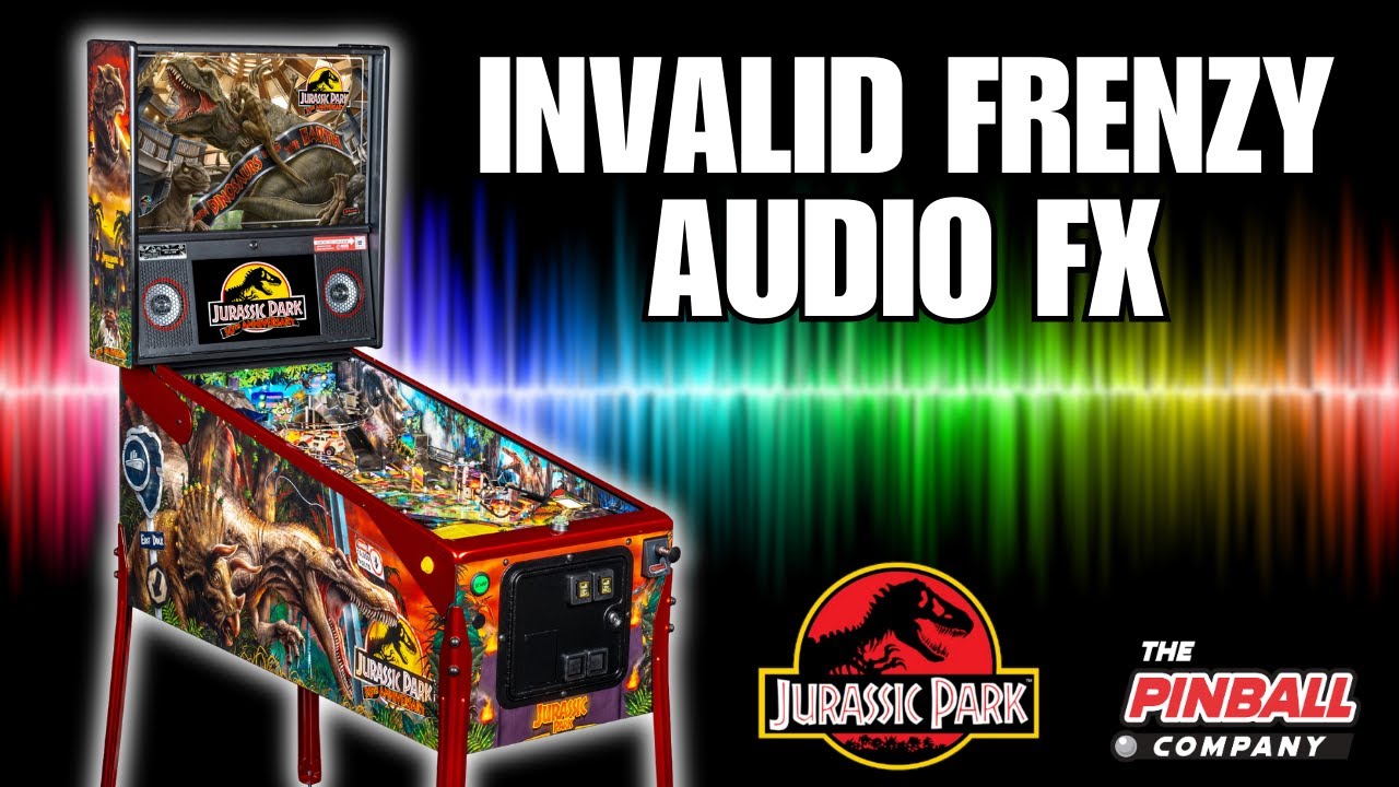 Jurassic Park Pinball Invalid Frenzy Audio FX (Gameplay, No Commentary ...