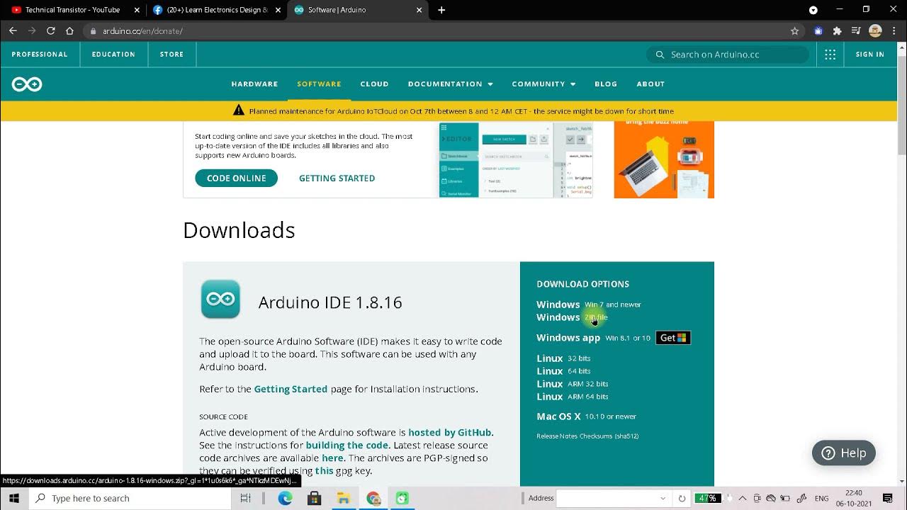 how to download and install arduino software - YouTube