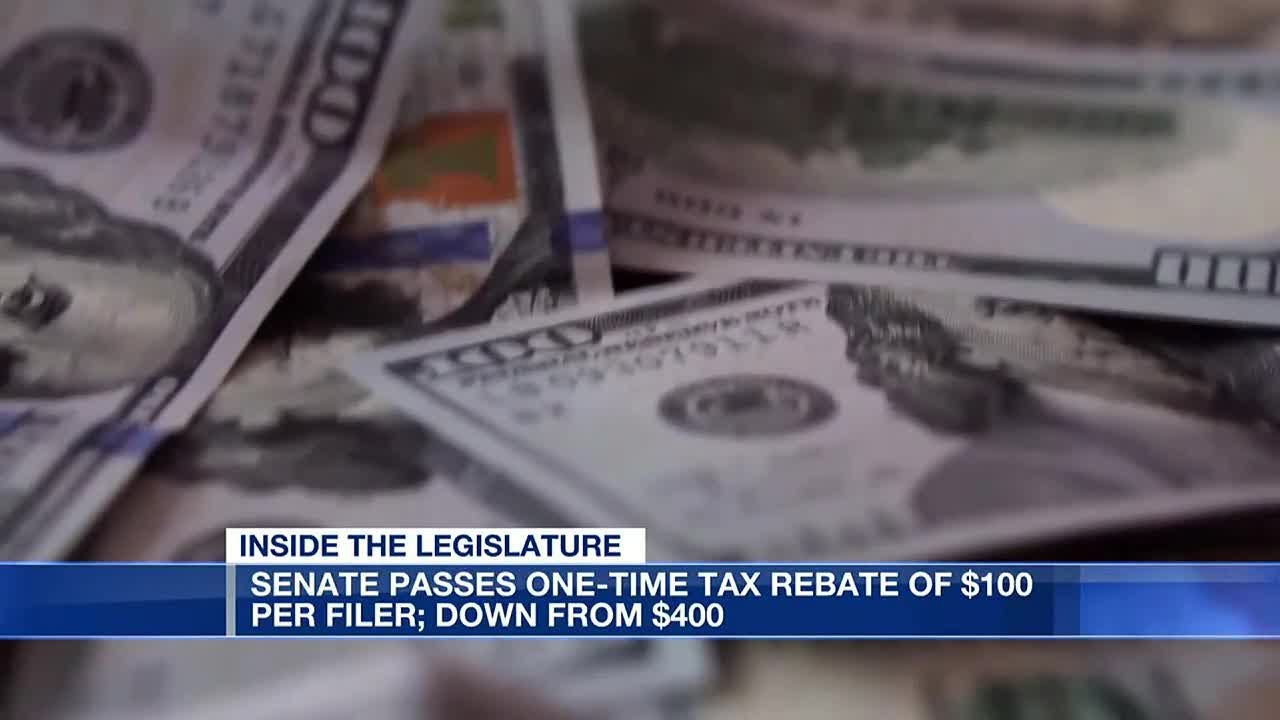 Alabama Senate passes one time tax rebate of $100 per filer - YouTube