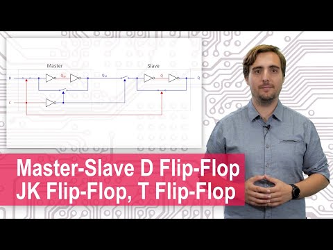 Bistable Multivibrators: Master-Slave D Flip Flop, JK Flip Flop, T Flip Flop, Difference to Latches