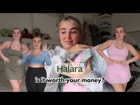 huge HALARA try-on haul!! | size 12 & the VIRAL dress