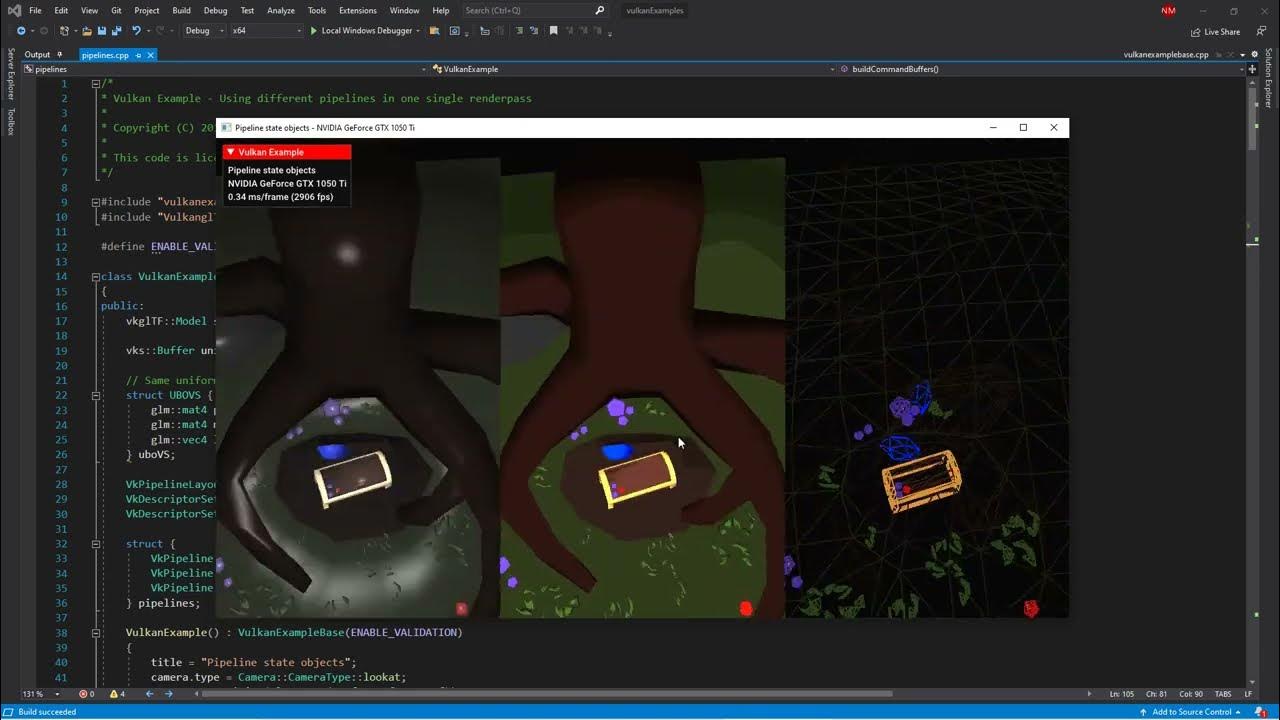 Vulkan API Discussion | pipelines.cpp 1 | Render Area, Viewport, Scissor | Cuda Education - YouTube