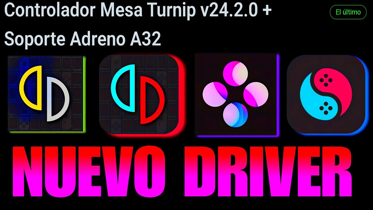 Nuevo driver Turnip para Sudachi, Yuzu, Skyline y Strato Android + Driver + llaves + Firm55ware ...