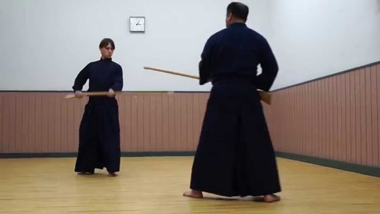 Budo KATA part1 Jukendo mokuju vs mokuju - YouTube