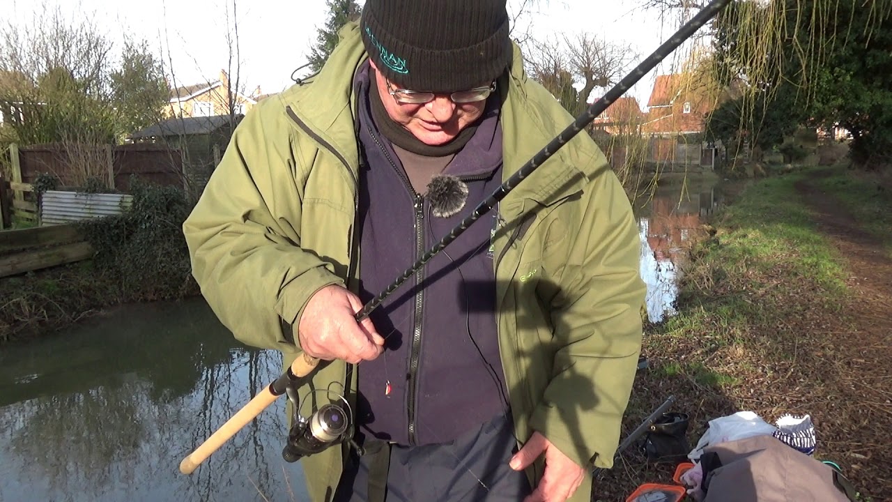 EASY FISHING. Stick Float on a Small River - YouTube
