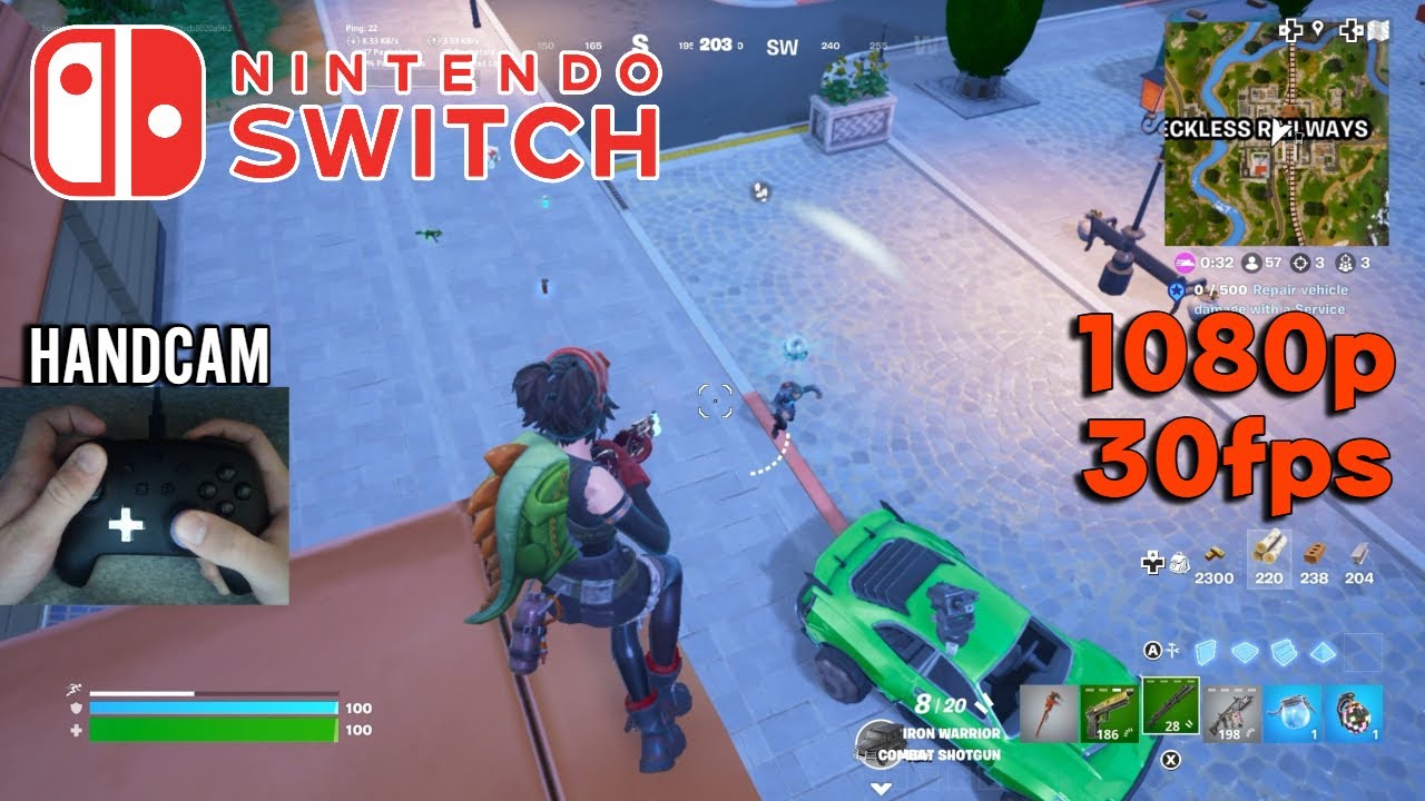 Nintendo Switch Fortnite SOLO with HANDCAM | Nintendo Switch Fortnite ...