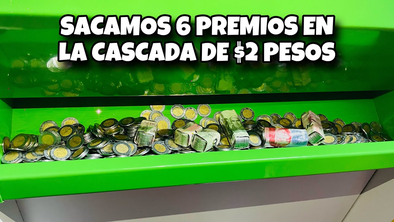 SACAMOS 6 BILLETES DE EL LADO DERECHO DE LA CASCADA DE $2 PESOS Pt.1 ...