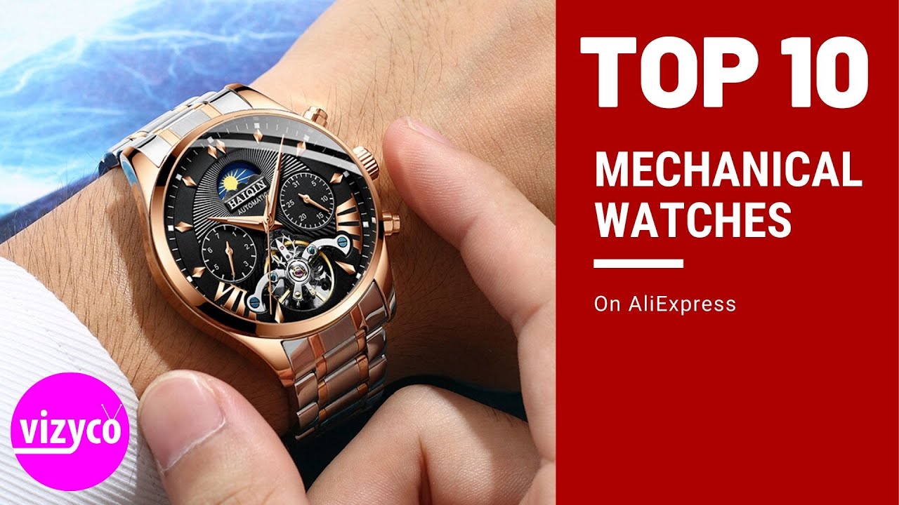 Top 10! Mechanical Watches Men's Watches on AliExpress - YouTube