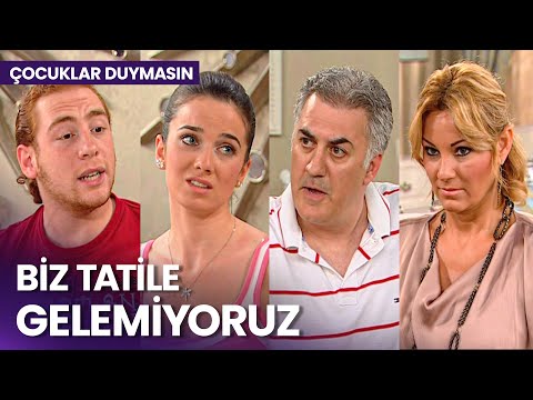 Duygu ve Havuç, Haluk'un tatil planını bozdu - Çocuklar Duymasın 1. Bölüm