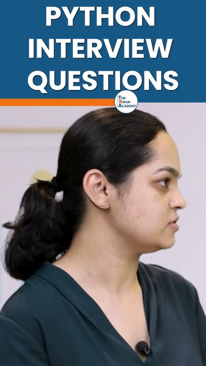 Python Interview Question Why To Create Apis Shorts Kiransir Pythondeveloper Youtube 8025