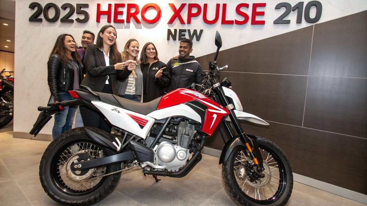 New 2025 Hero Xpulse 210 New Model Finally Launched!!! - YouTube