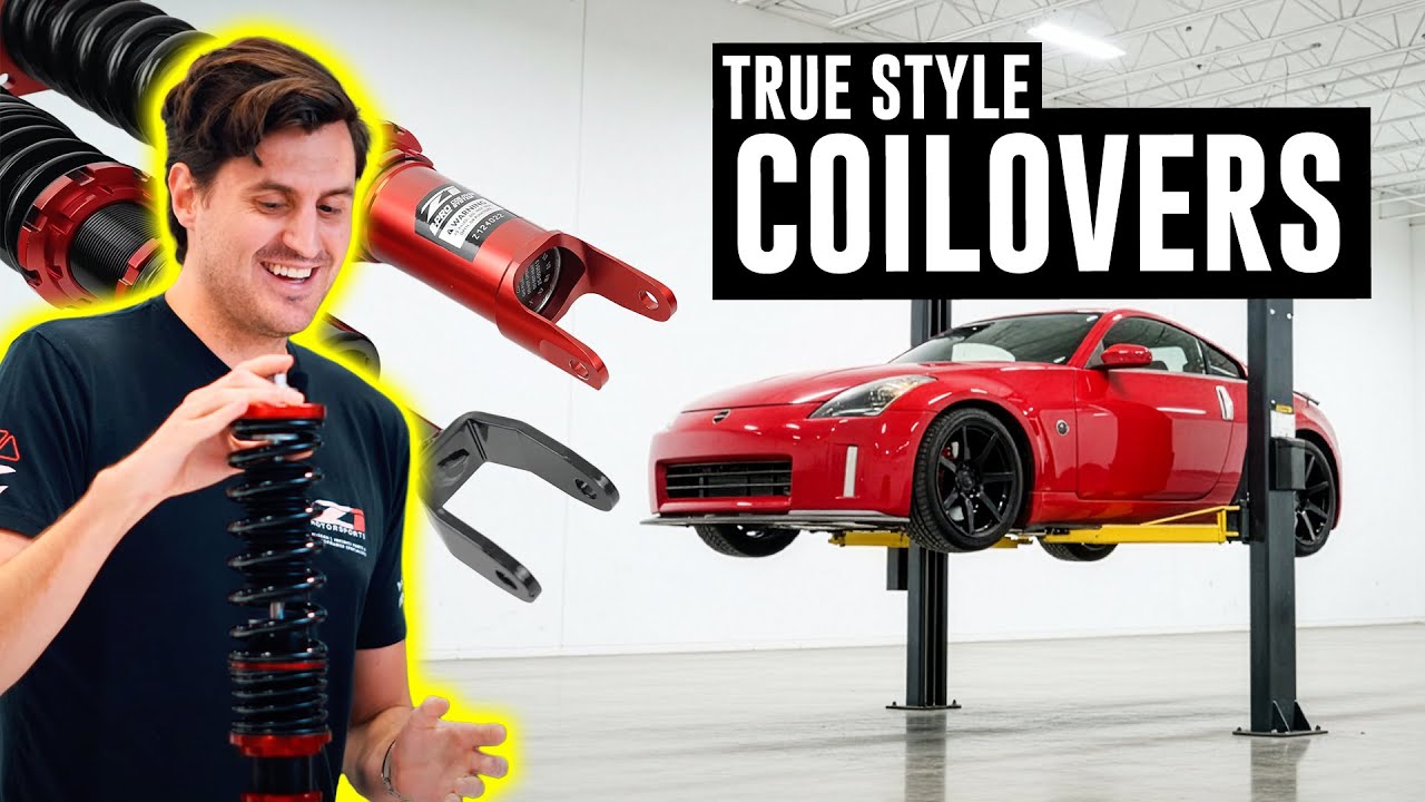 Z1 350Z / G35 S-Pro True-Style Coilovers with Engineering - YouTube
