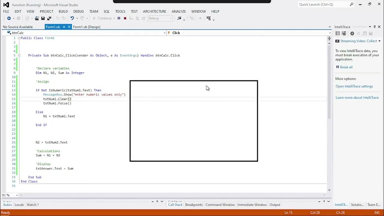 Data Validation | How to Use IsNumeric() to Check Numbers - YouTube