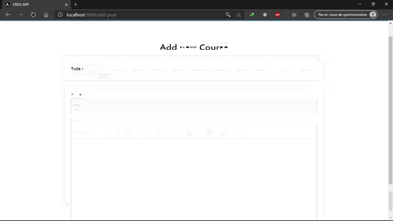 MEAN Stack CRUD application - YouTube