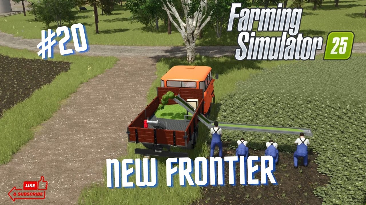 Farm simulator 25 in this series i am building a farm from $0 on the ...