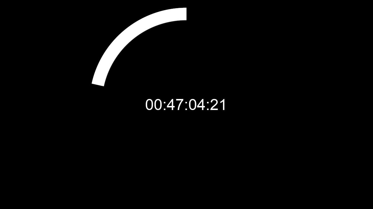 60 Minutes [ 1 Hour ] Countdown Timer Youtube