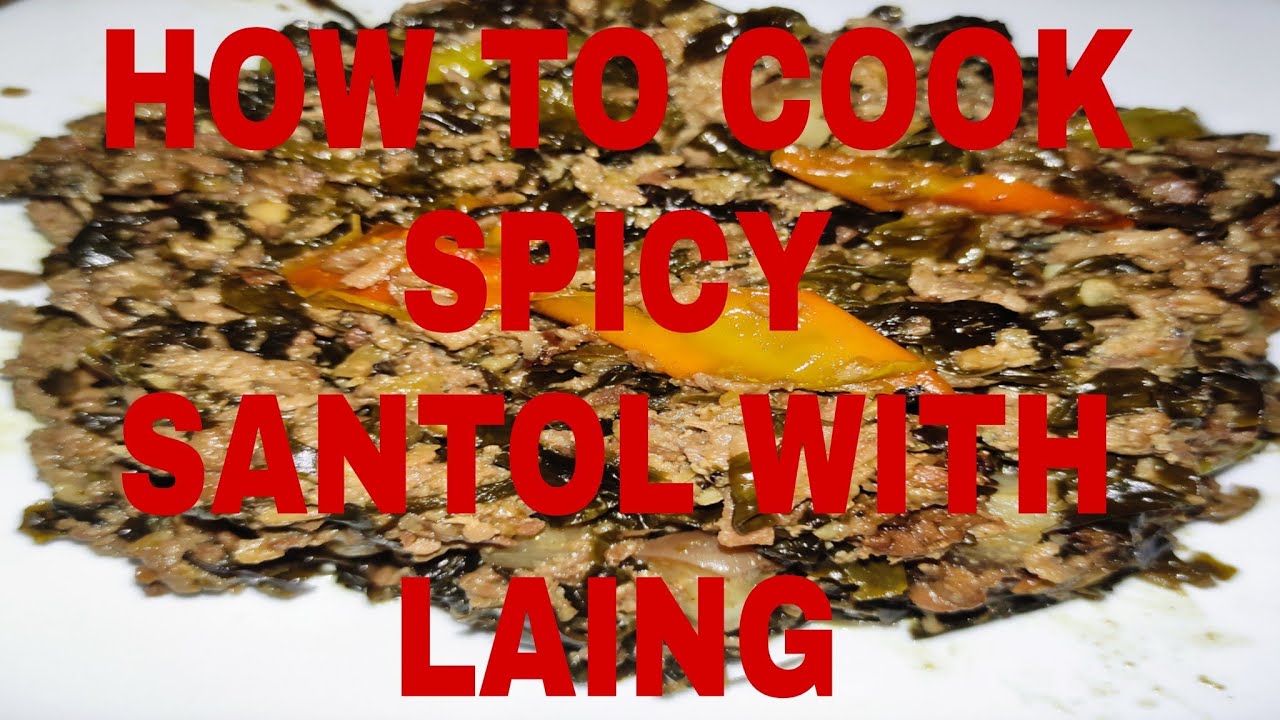 HOW TO COOK SPICY SANTOL WITH LAING - YouTube