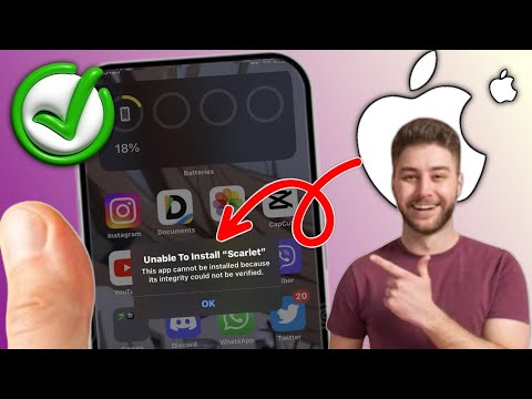 iOS 18:So beheben Sie das Problem, dass „Scarlet“auf dem iPhone nicht installiert werden kann – iPad