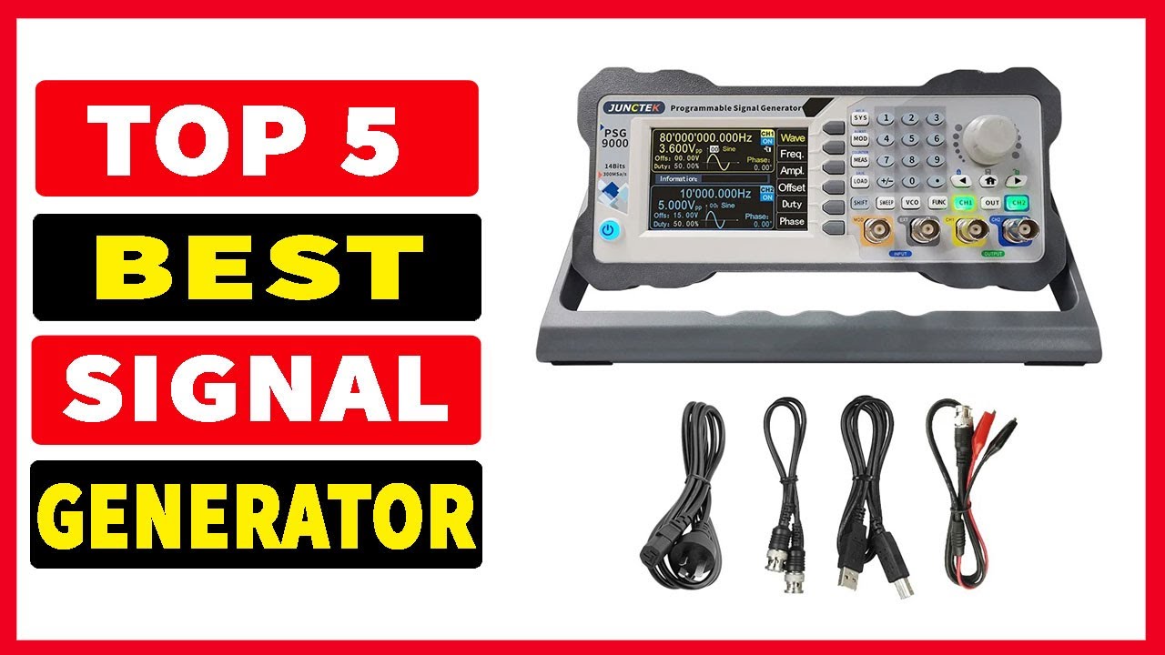 Top 5 Best Signal Generator 2024 | Best Waveform Generator - YouTube
