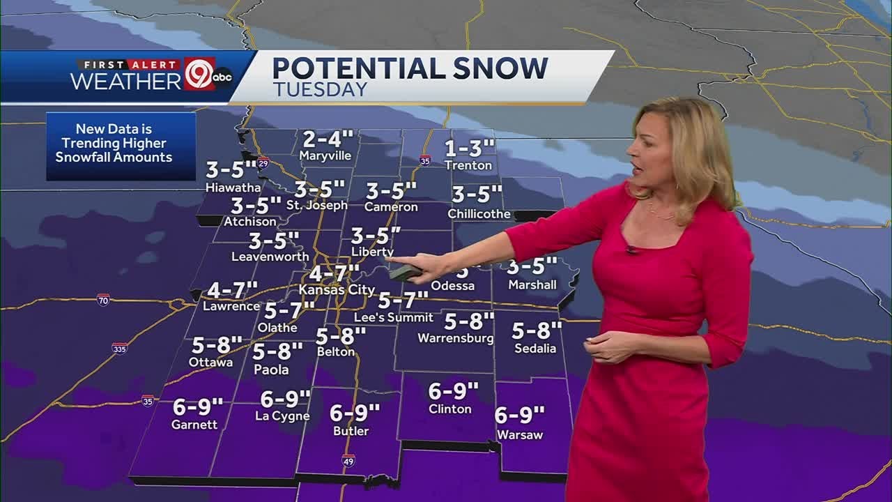 Snow, dangerous cold on the way this week in Kansas City - YouTube