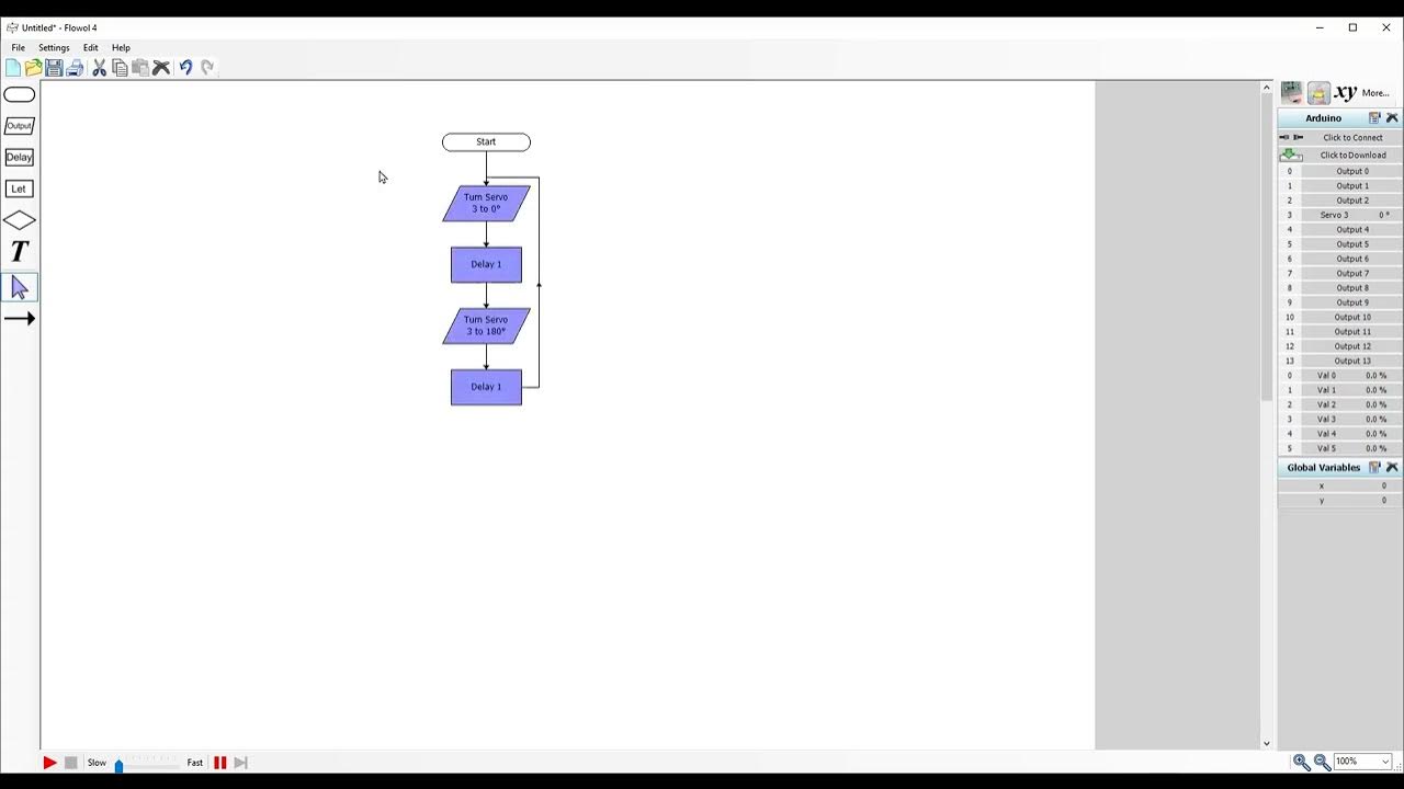 Flowol Servo Movement - YouTube