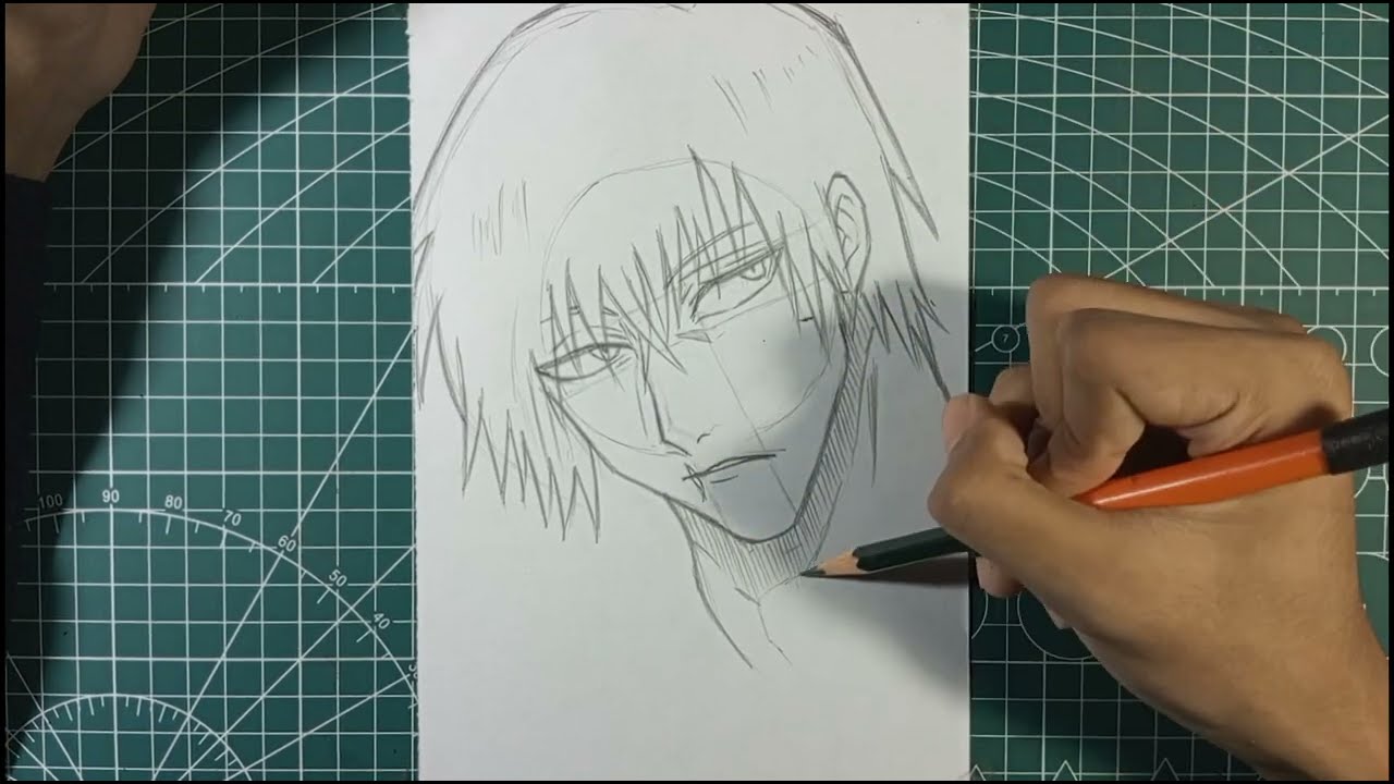 How to draw TOJI FUSHIGURO from JUJUTSU KAISEN Season 2 - Step by step ...